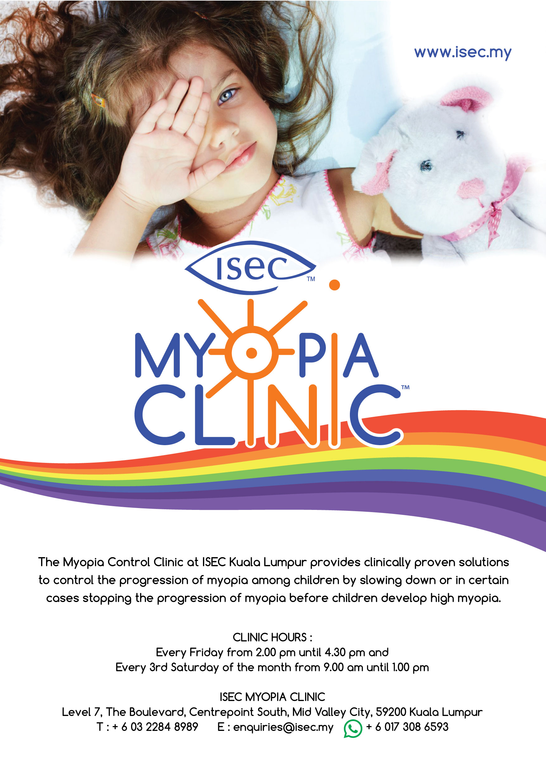 Myopia Control Clinic - INTERNATIONAL SPECIALIST EYE CENTRE MALAYSIA